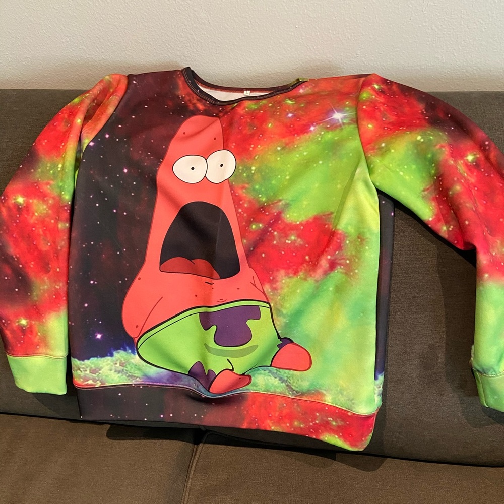 Patrick Star Graphic Sweatshirt - Gem